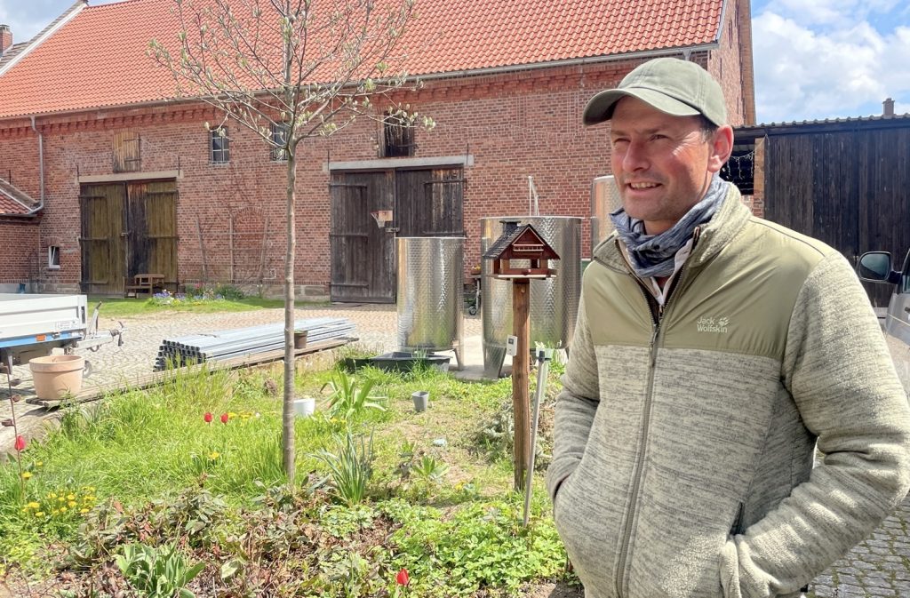 Winzer Wolfram Proppe gilt noch immer als Geheimtipp in Saale-Unstrut.